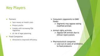 Genetically modified animals | PPTX