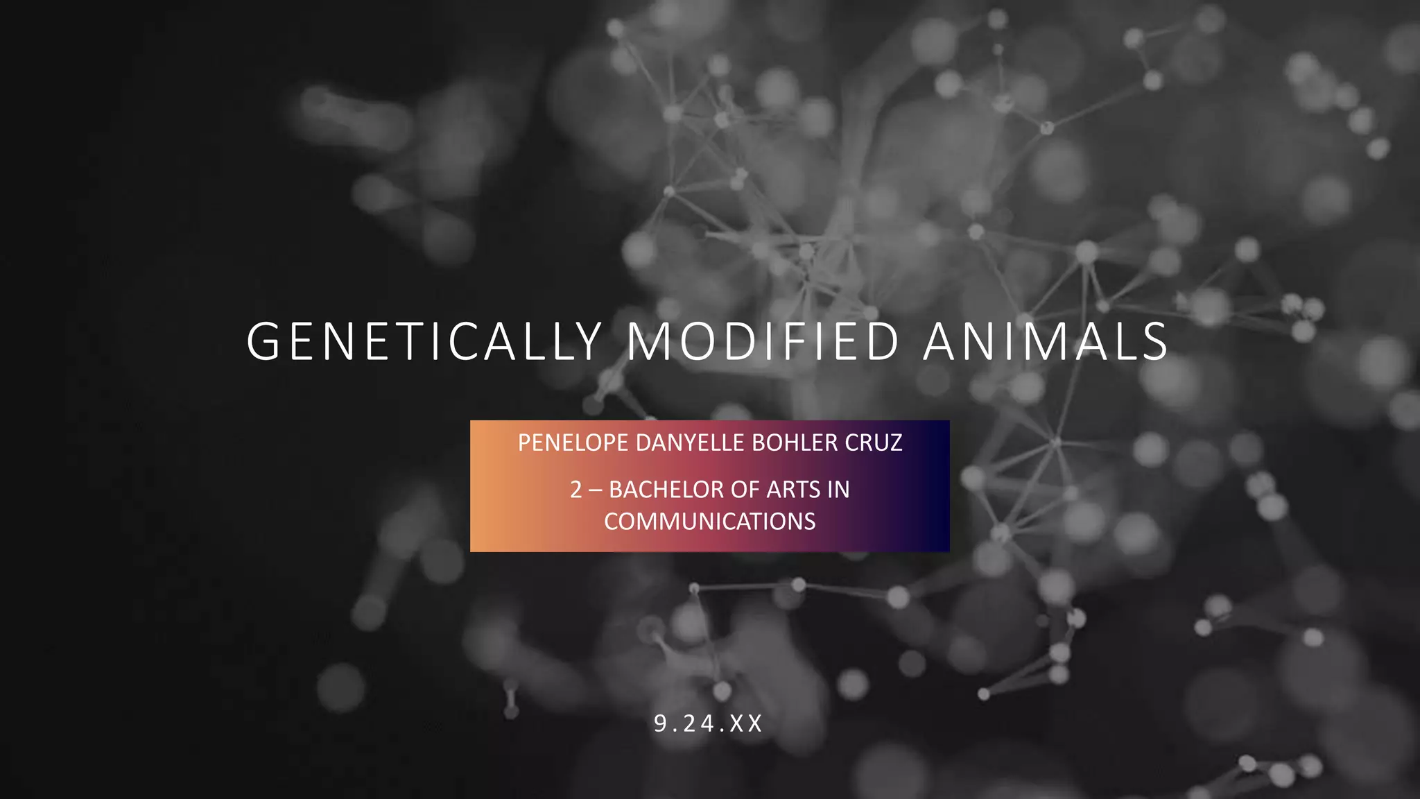 Genetically Modified Animals.pptx