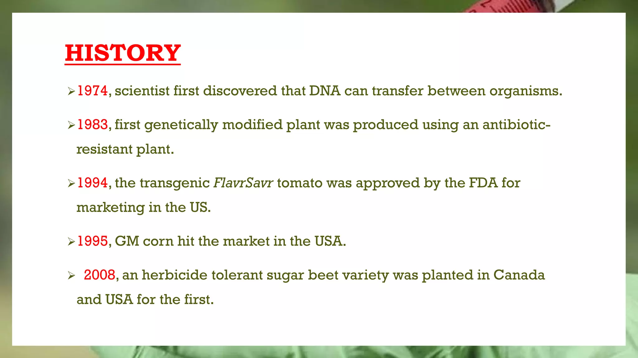 Genetically modified crops | PDF