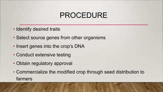 Genetically modified crops with examples.ppt