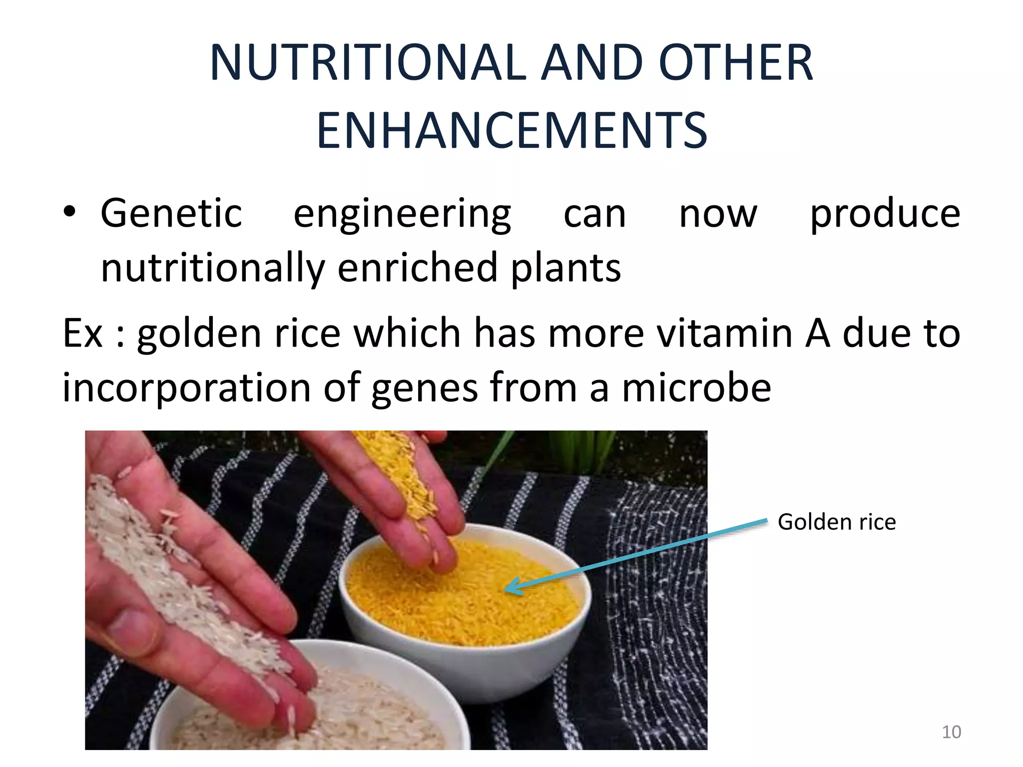 Genetically modified food | PPTX