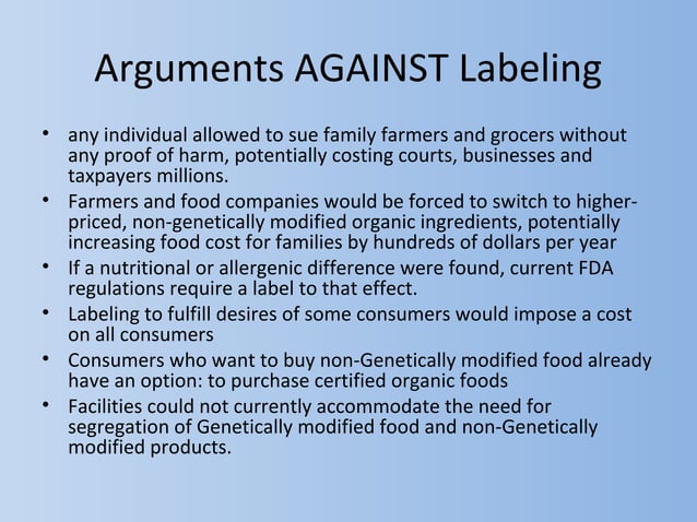 Genetically modified foods bio | PPT