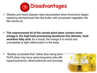 Genetically modified oils | PPTX