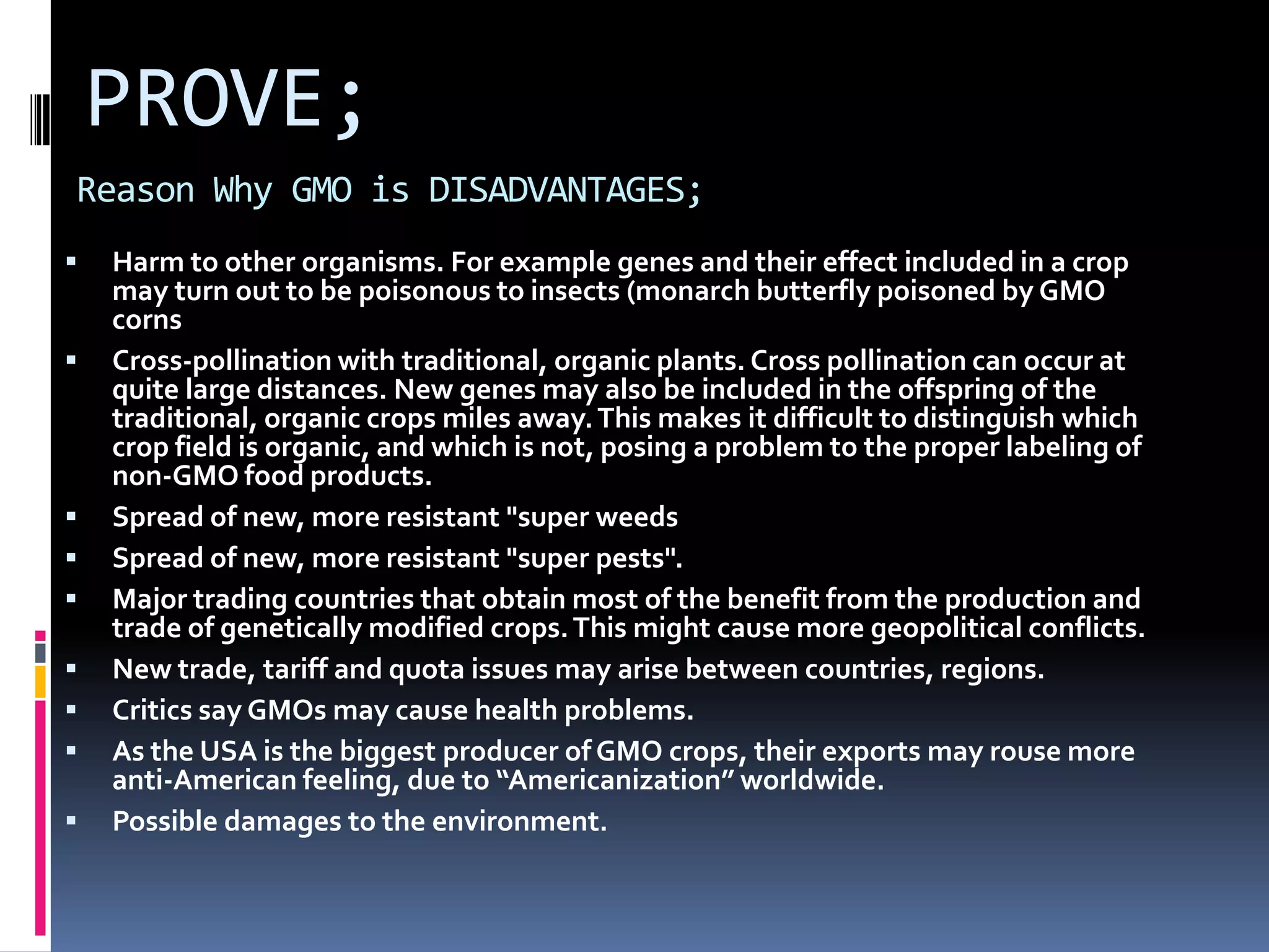 Genetically modified organism | PPTX