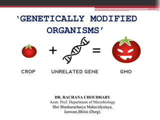 Genetically Modified Organisms