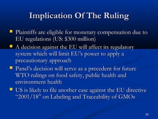 Genetically Modified Organism (GMO food)-- Emanuel Baisire | PPT