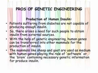 Genetic Engineered People