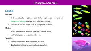 Genetically modified organisms in Biotechnology | PPT