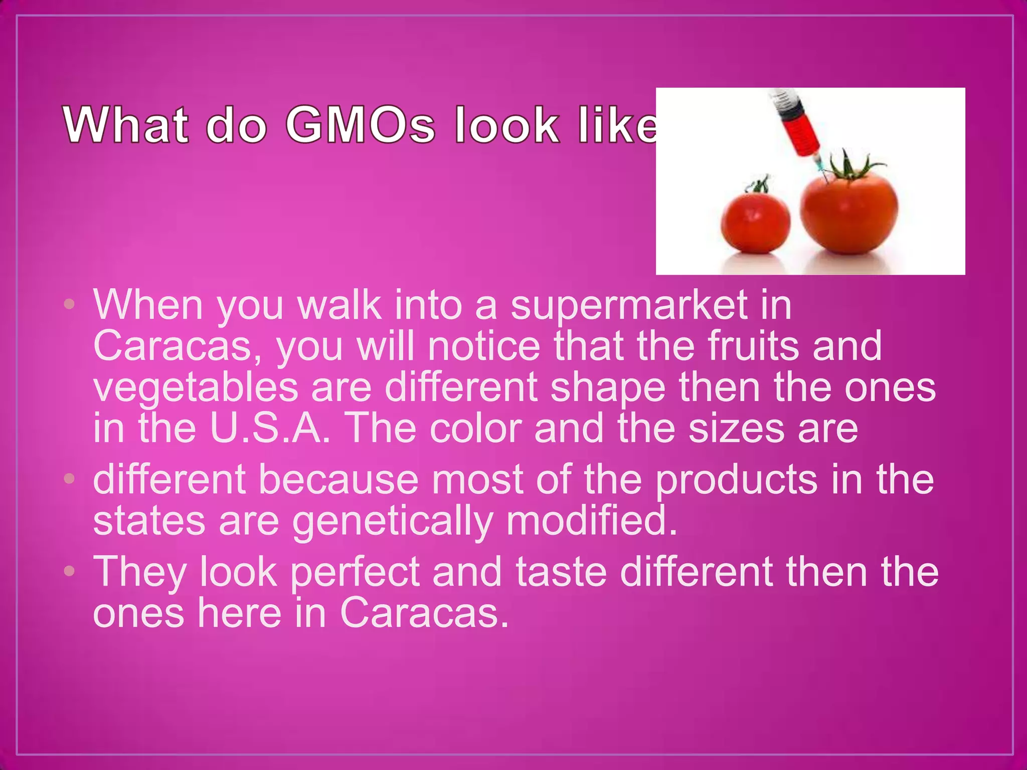 Genetically modified organisms (gmo) | PPTX
