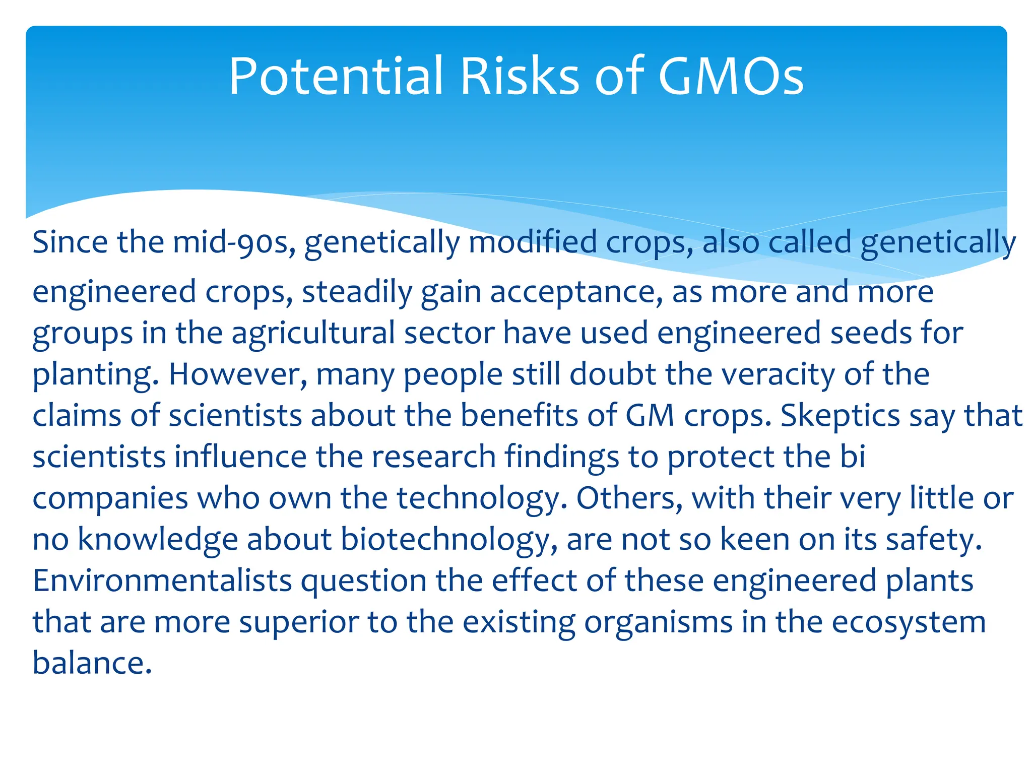 Genetically Modified Organisms (GMOs).pptx
