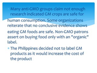 Genetically Modified Organisms (GMOs).pptx