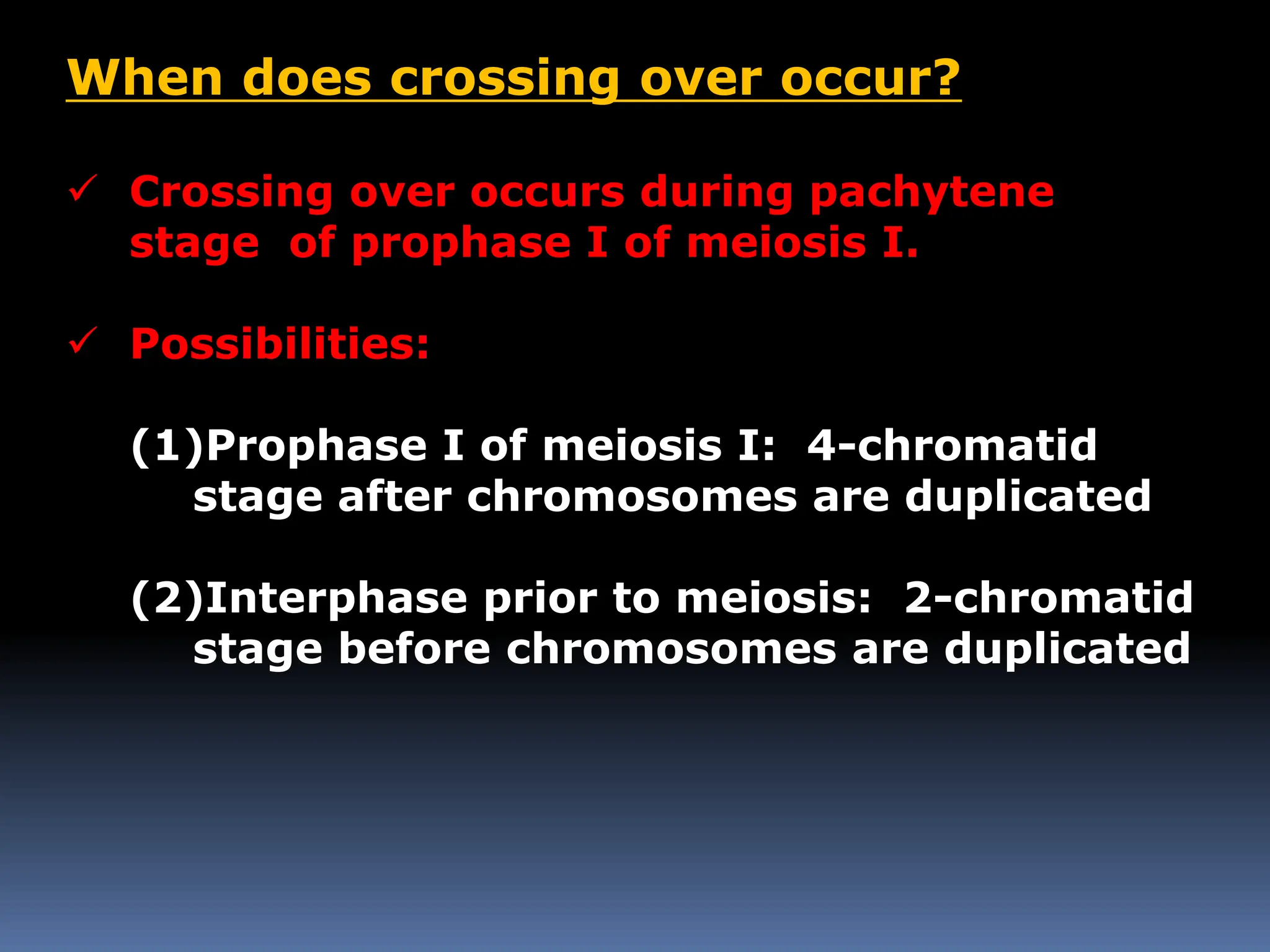 GENETICAL PROOF OF CROSSING OVER OF FOUR STRANDED STAGE.pptx