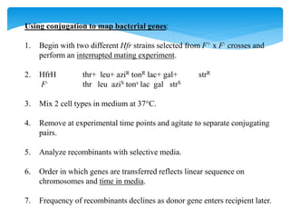 Gene and genetic mapping by recombination | PPTX