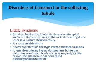 Genetic based renal transport disorder dr rani shal | PPT