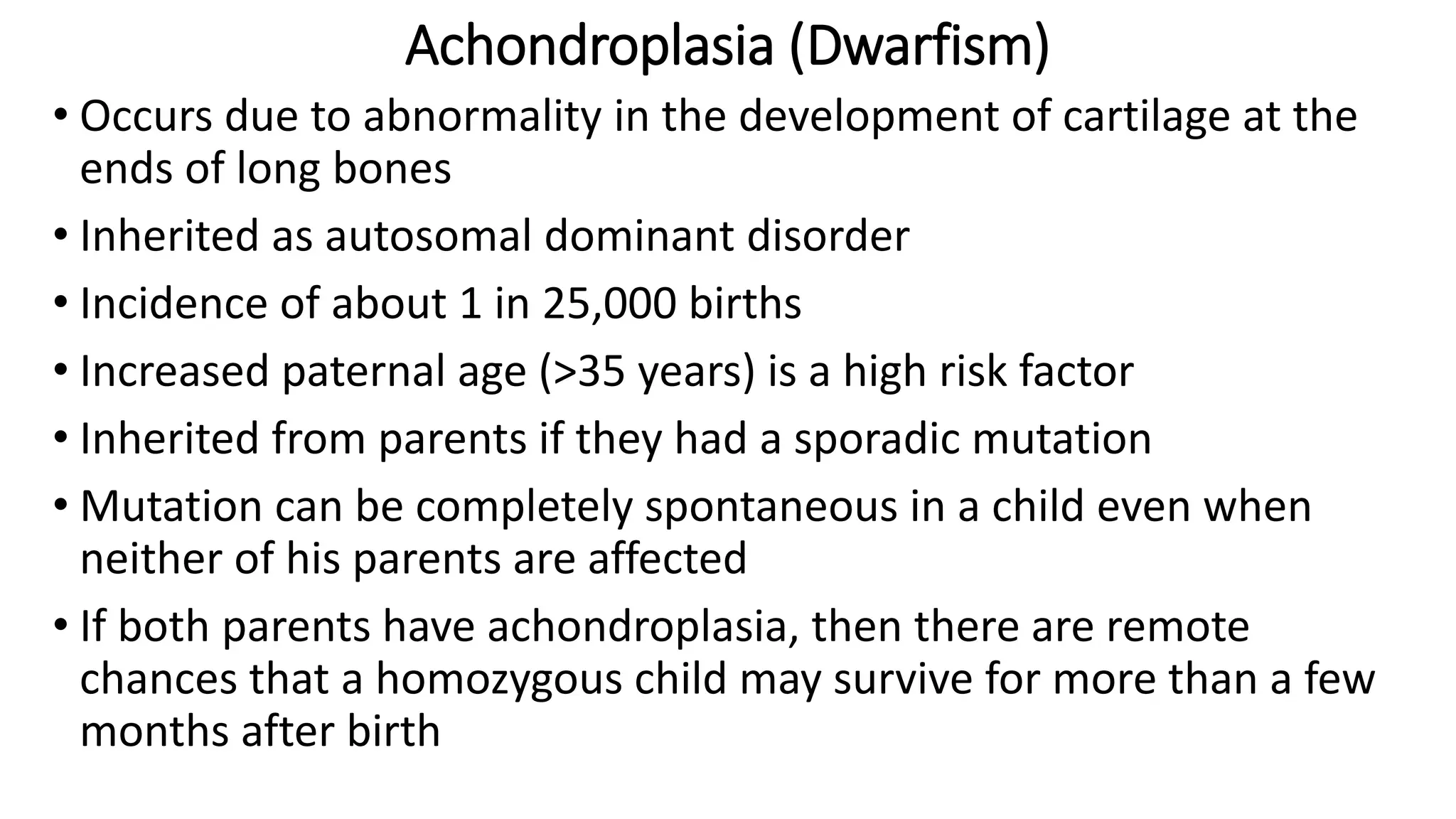 Genetic Basis & Clinical Features of Achondroplasia [Autosaved].pptx