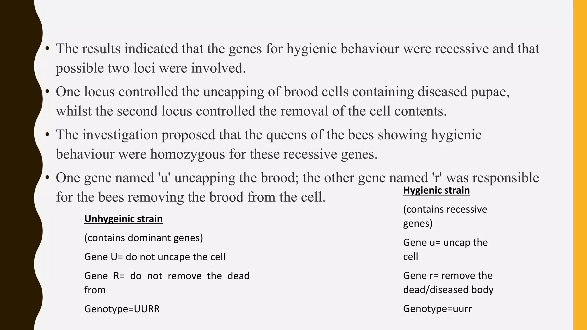 Genetic basis of behaviour | PPTX | Genetics | Science