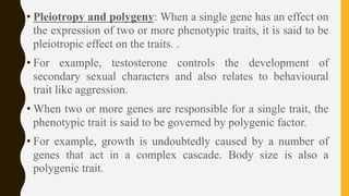 Genetic basis of behaviour | PPTX