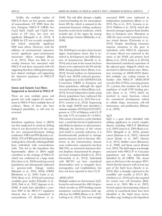 GENETIC BASIS OF CLEFT LIP & pALATE.pdf ORTHODONTICS | PDF