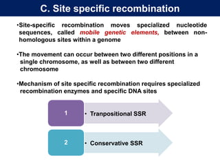Genetic changes in the viral genome | PPTX