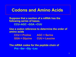 Genetic code | PPT