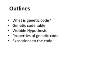genetic code.pptx