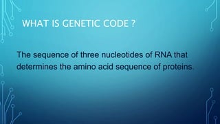 Genetic code.pptx