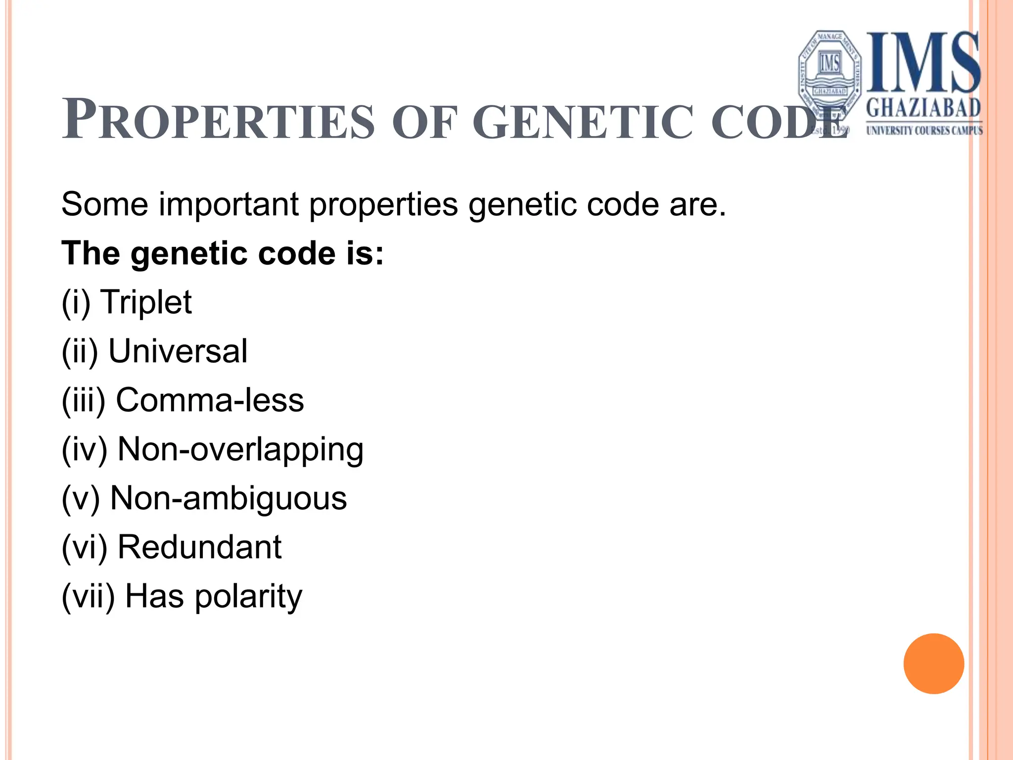 Genetic code microbiology molecular biology | PPTX