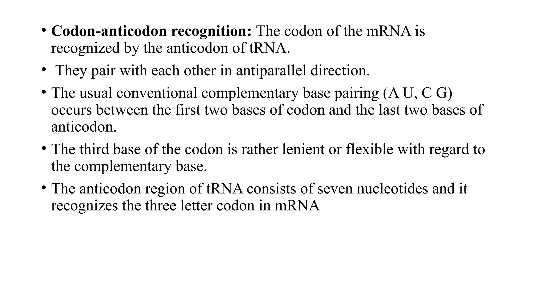 GENETIC. CODE. and its process . pptx | PPTX