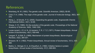 Genetic Code and Protein Biosynthesis.pptx