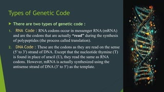 Genetic Code and Protein Biosynthesis.pptx