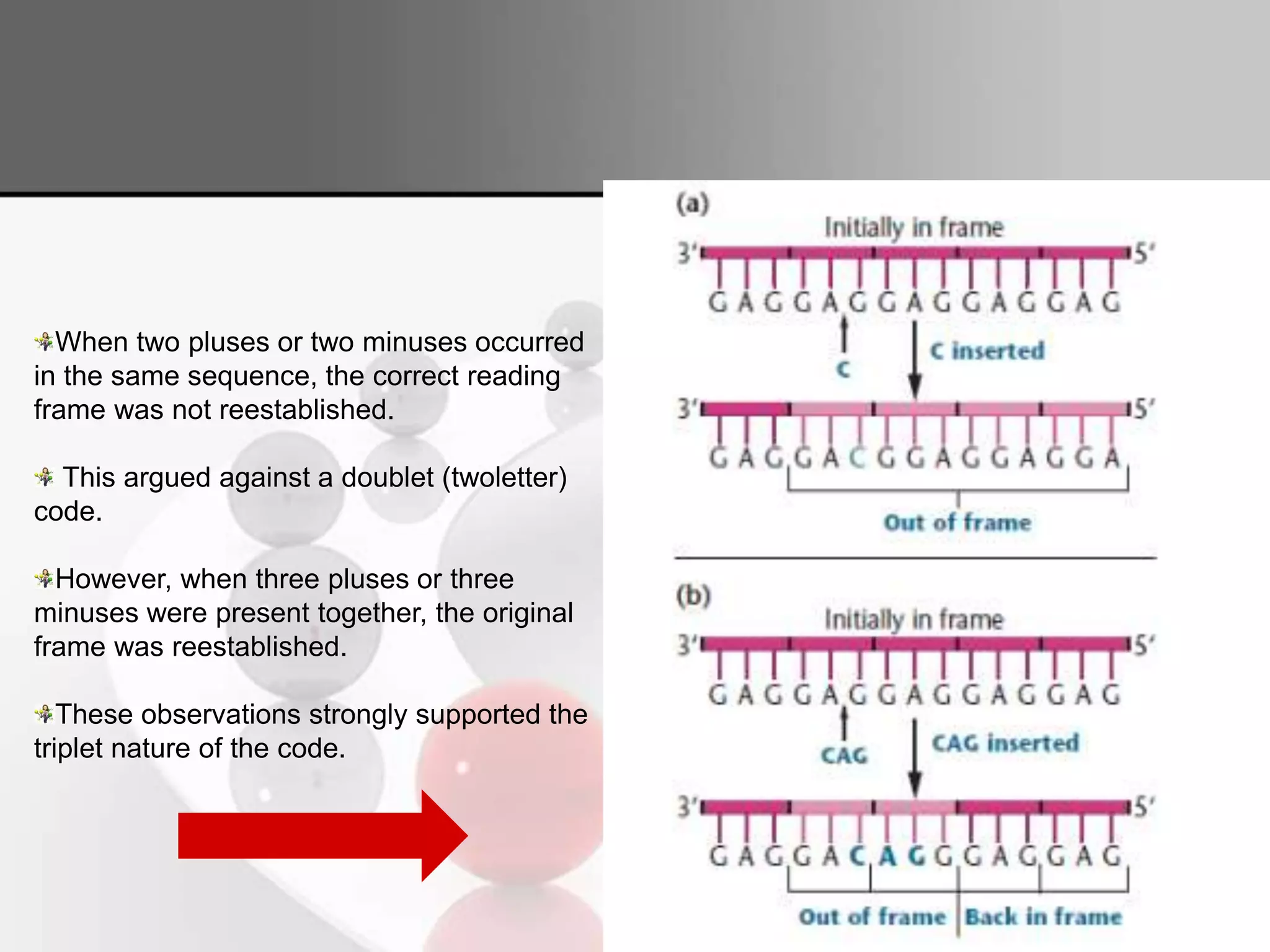 Genetic code and transcription | PPTX