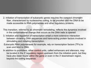 Genetic code and transcription | PPTX