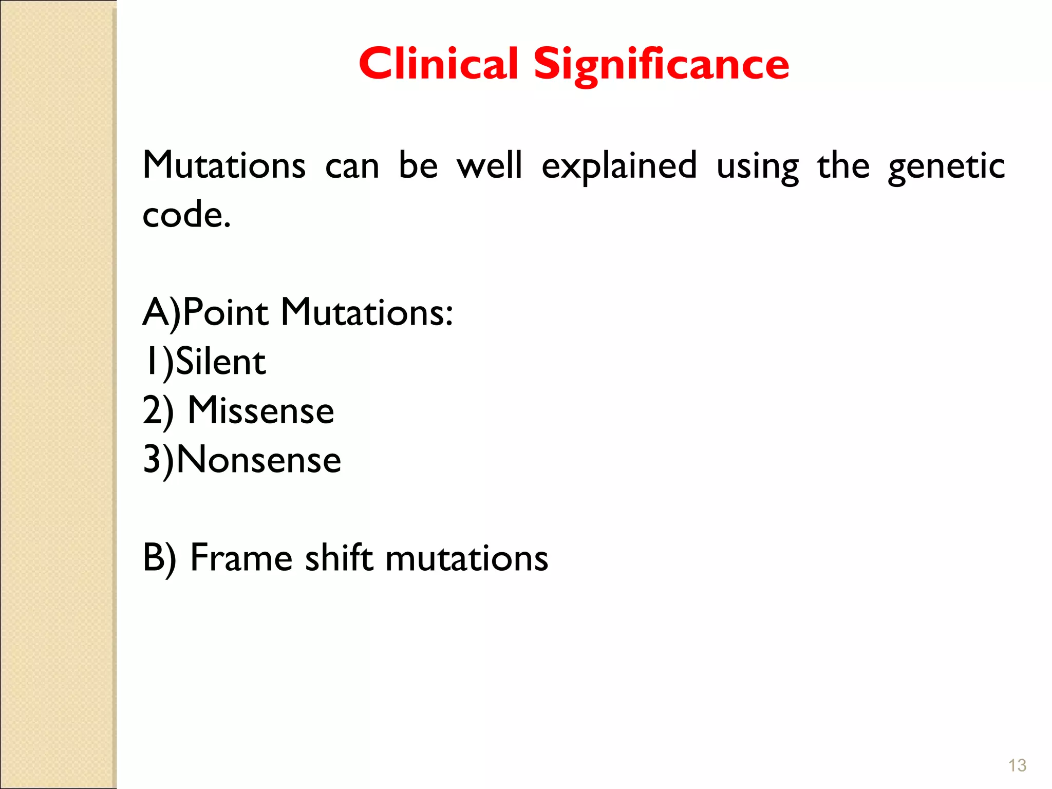 Genetic code and translation | PPT