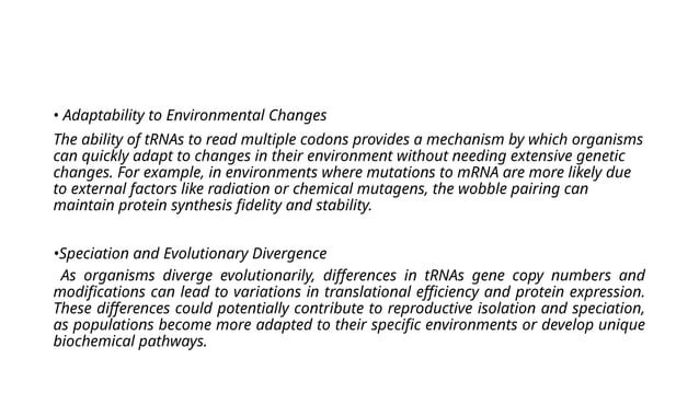 Genetic code and Wobble hypothesis .pptx