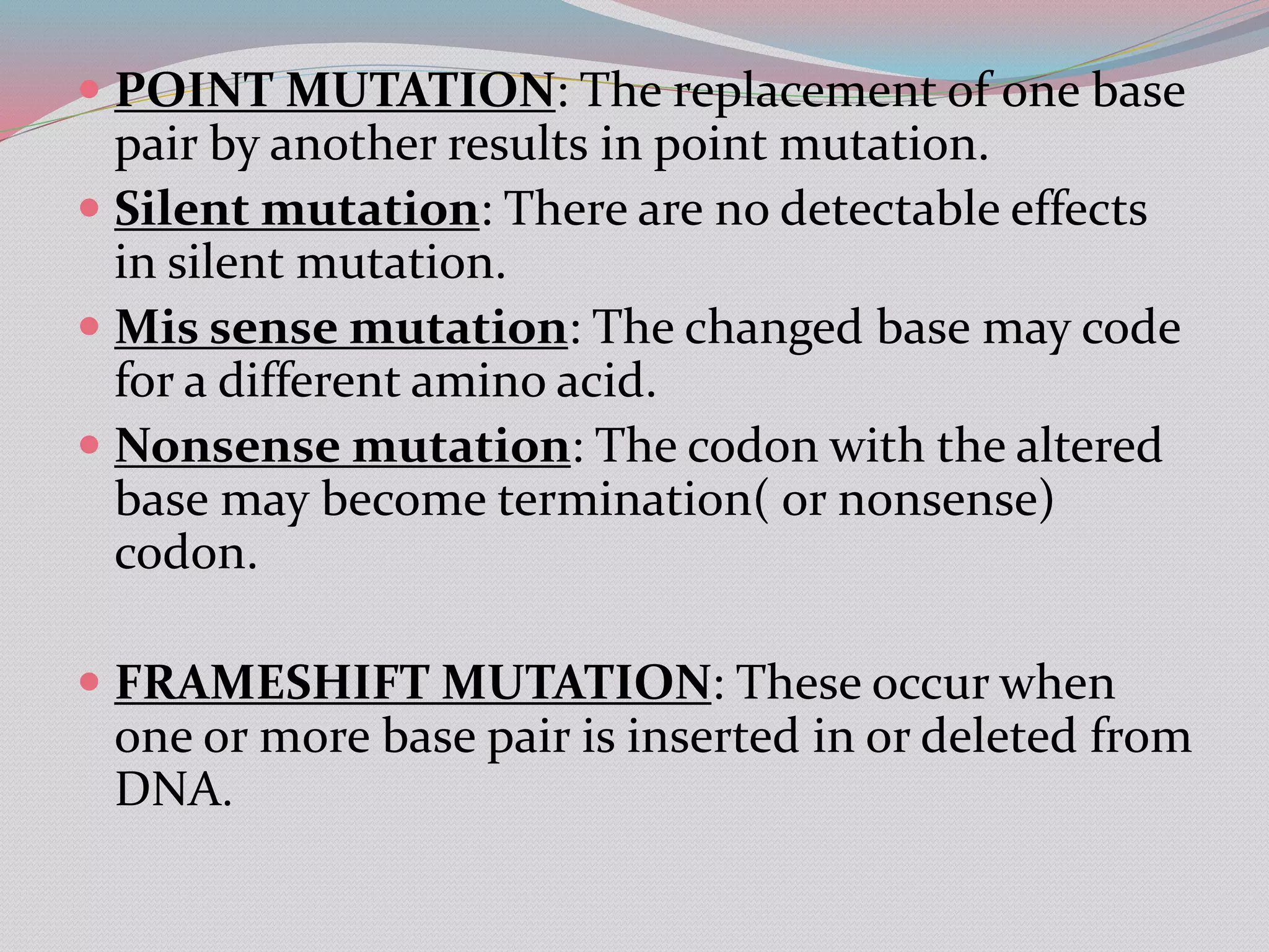 Genetic code features and character | PPTX