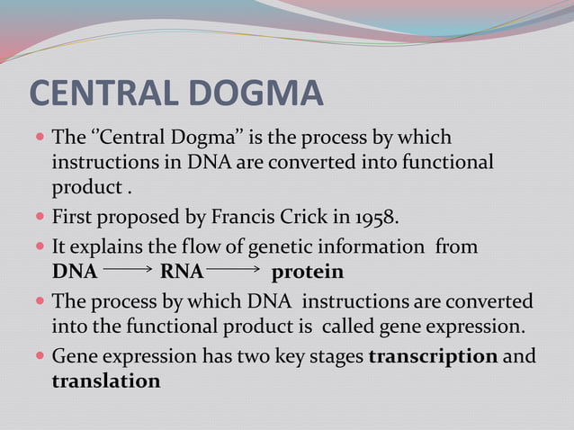 Genetic code features and character | PPTX | Programming Languages ...