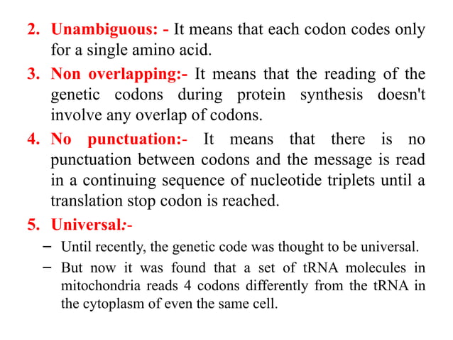 Genetic code & mutation types and effects.pptx