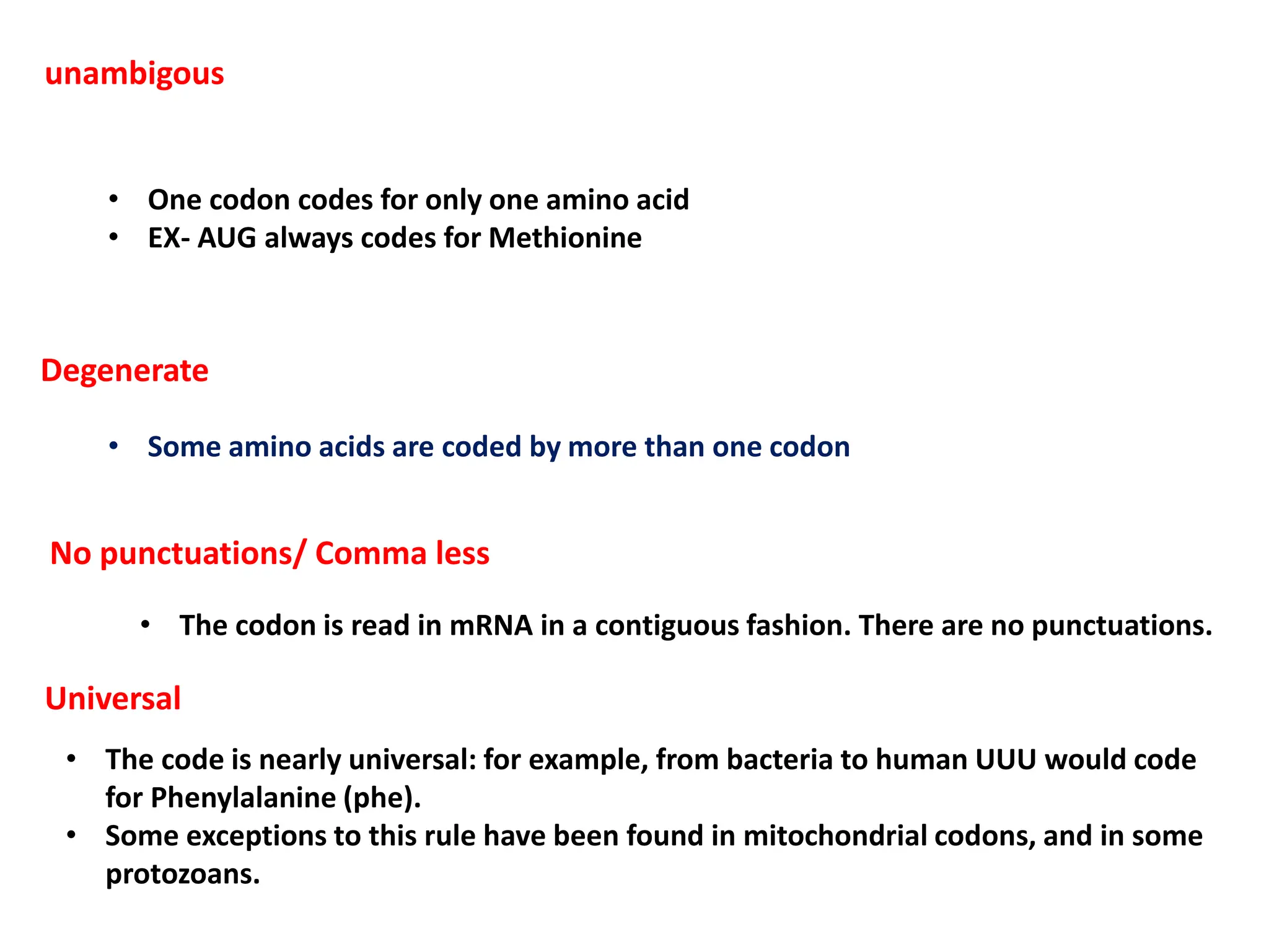 GENETIC CODE Class XII Biology NCERT based.pptx