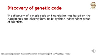 Genetic codon | PPTX
