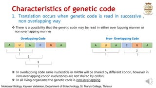 Genetic codon | PPTX