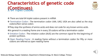 Genetic codon | PPTX