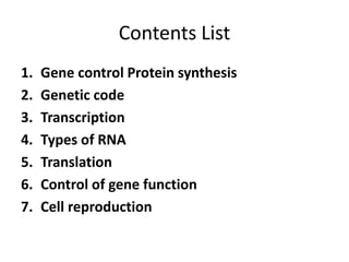 Genetic control | PDF