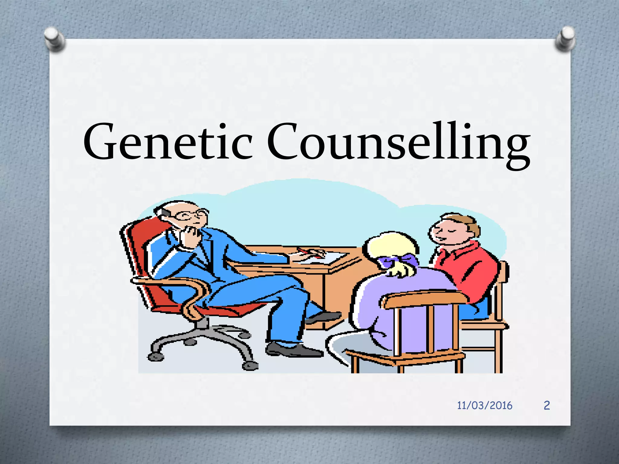 Genetic counselling & Prenatal Diagnosis | PPTX