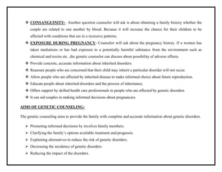 genetic counseling.docx Akanksha Trivedi | DOCX