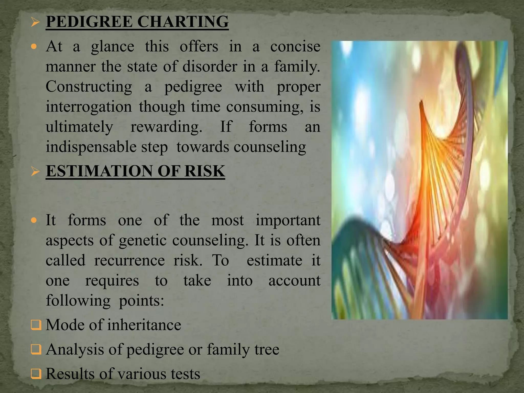 Genetic counselling | PPTX
