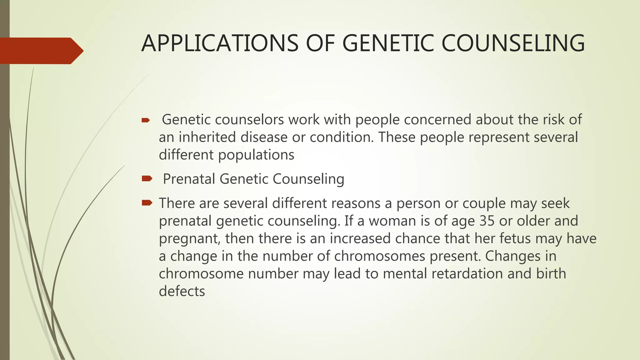 Genetic counselling | PPTX