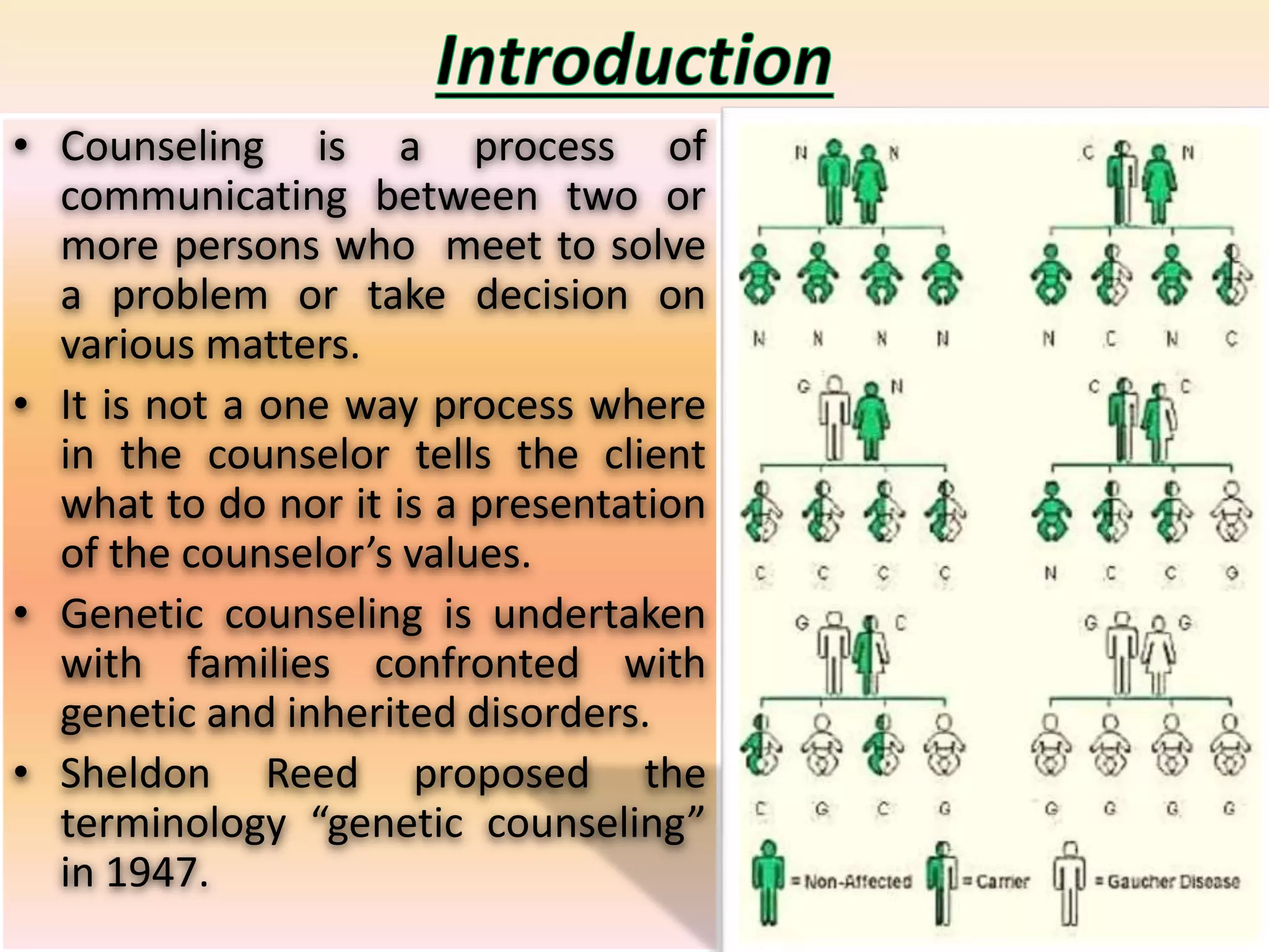 Genetic counselling | PPTX