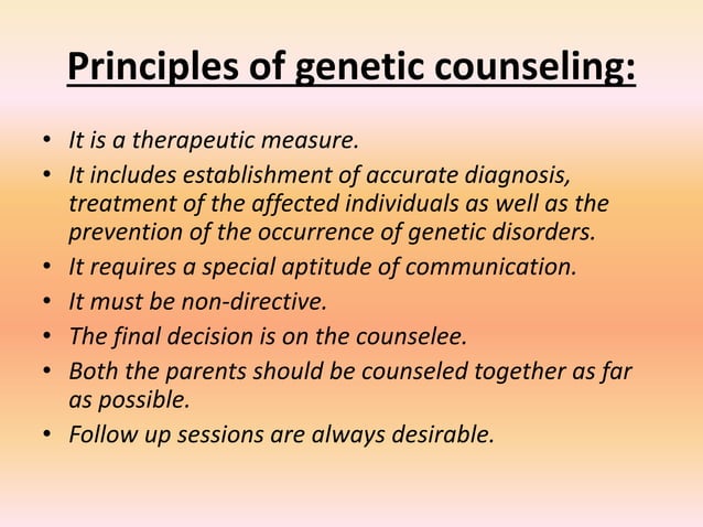 Genetic counselling | PPTX | Pregnancy | Reproductive Health