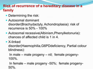 Genetic counselling 7 march13-Dr.Gourav | PPT