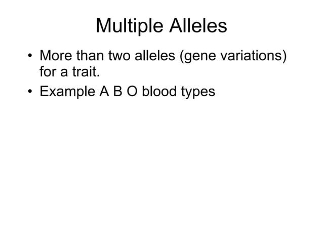 Genetic Crosses | PPT